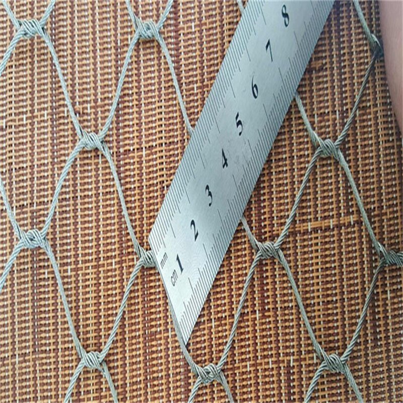 7x7 Stainless Steel Wire Rope Mesh