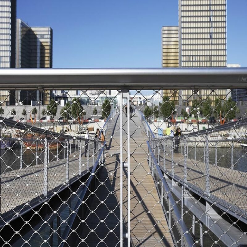 Jakob Mesh: Stainless Steel Ferrule Cable Mesh